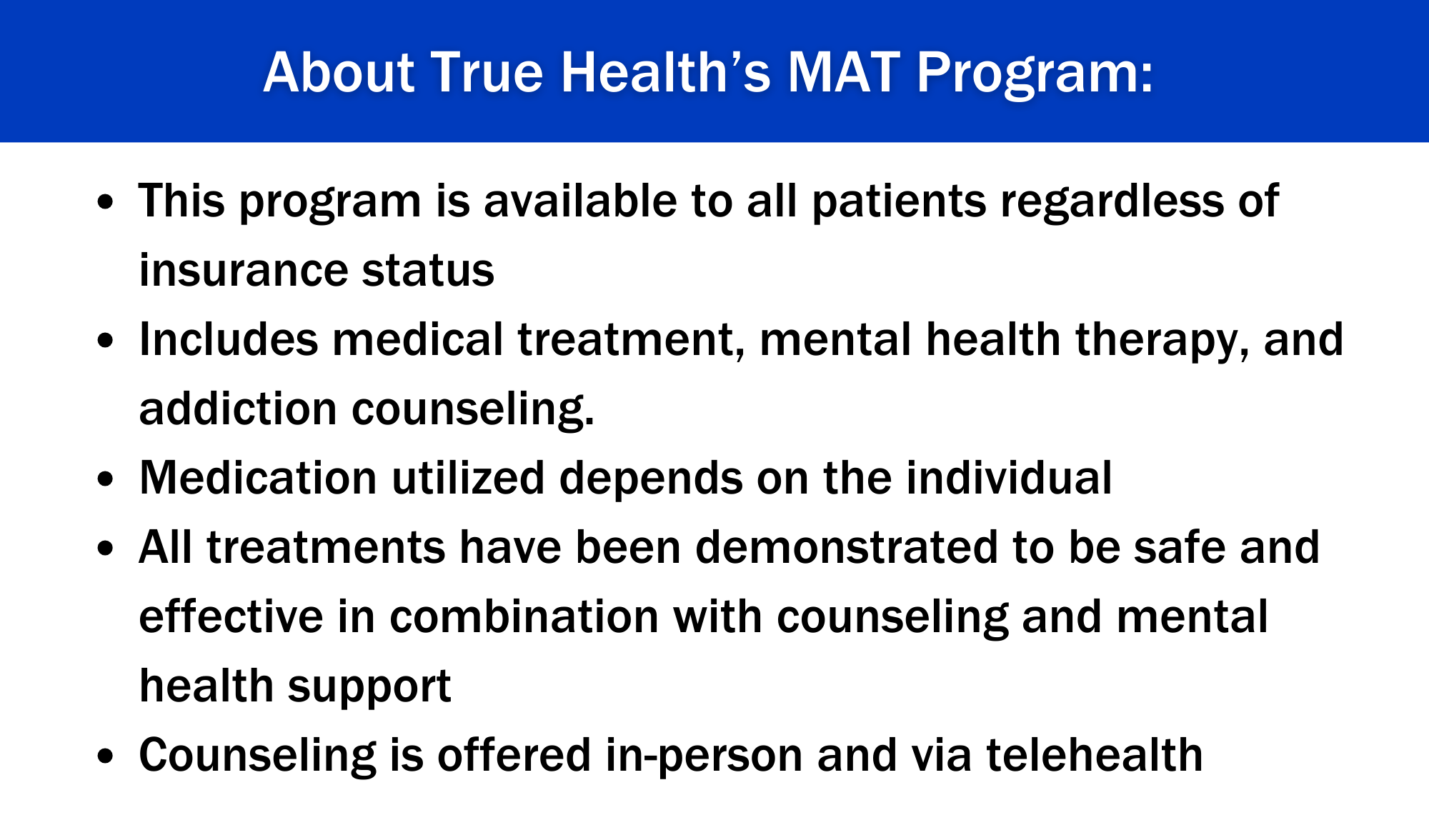 MAT - True Health